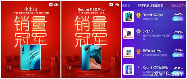 小米618战报解读：5G手机表现甩开华为，电视依然无人能敌_百科TA说