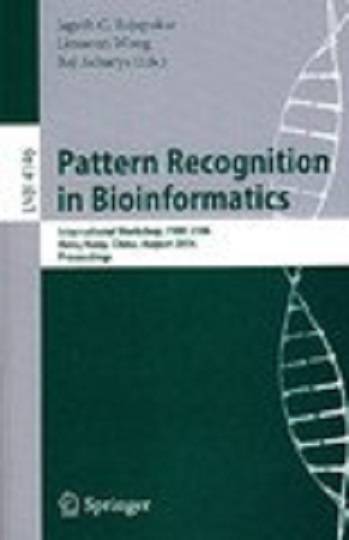 Pattern Recognition in Bioinformatics_百度百科
