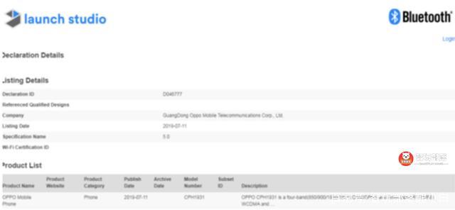 OPPO新机曝光：6.5英寸屏幕720P分辨率，搭载小米CC9e同款处理器_百科TA说