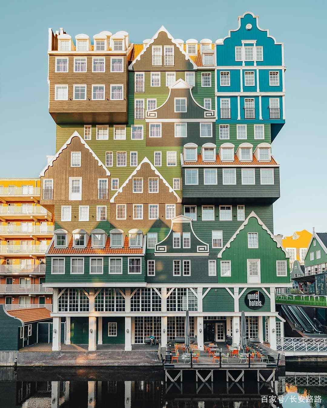 荷兰西北的一个风车之村 桑斯安斯 Zaanse Schans 百科ta说