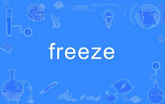 FREEZE（英文单词）_百度百科