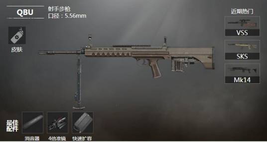 QBU（和平精英游戏中的武器）_百度百科