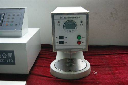 YG141D型数字式织物厚度仪_百度百科