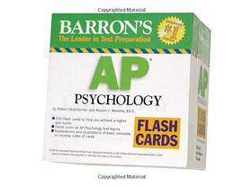 Barron's AP Psychology Flash Cards_百度百科