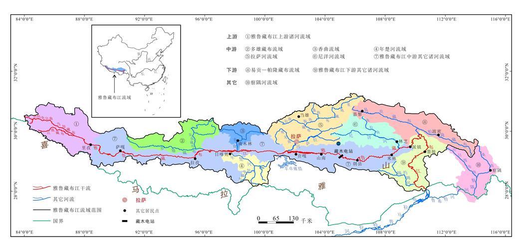 雅鲁藏布江（印度洋水系恒河-布拉马普特拉河东支布拉马普特拉河的上游段）_百度百科