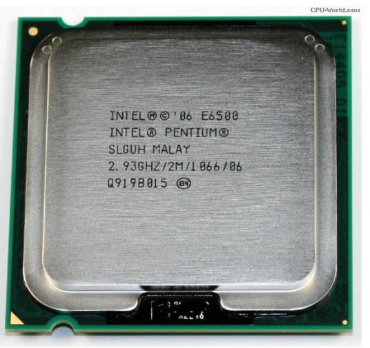 英特尔奔腾双核 E6500_百度百科