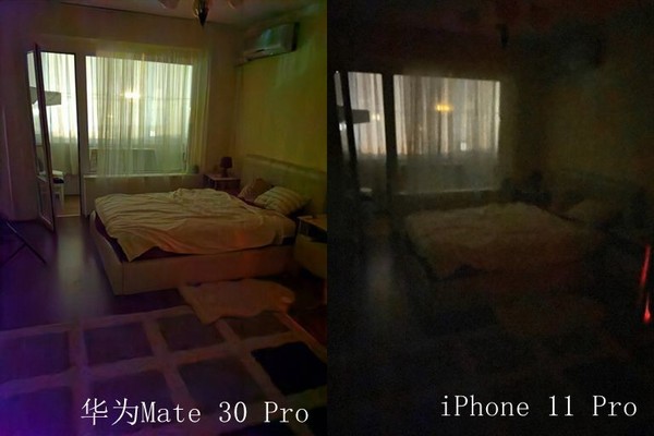 四大旗舰极限弱光拍照对比 华为Mate 30 Pro一骑绝尘_百科TA说