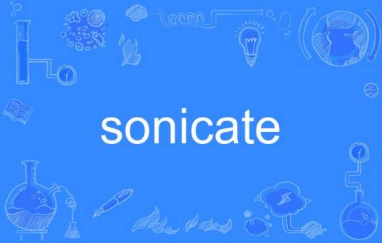 sonicate_百度百科