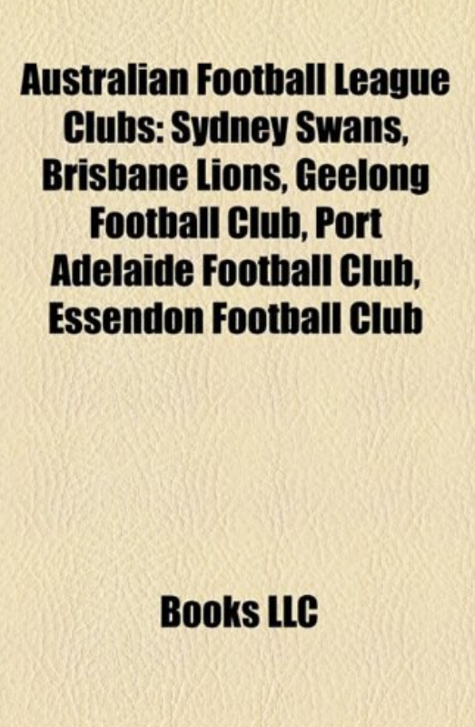 Australian Football League Clubs_百度百科