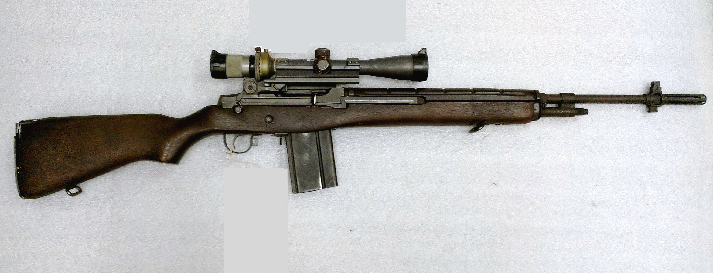 M14步枪（美国二战后研制列装自动步枪）_百度百科