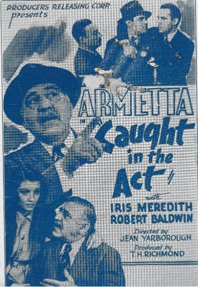 Caught in the Act（美国1941年Jean Yarbrough执导的电影）_百度百科