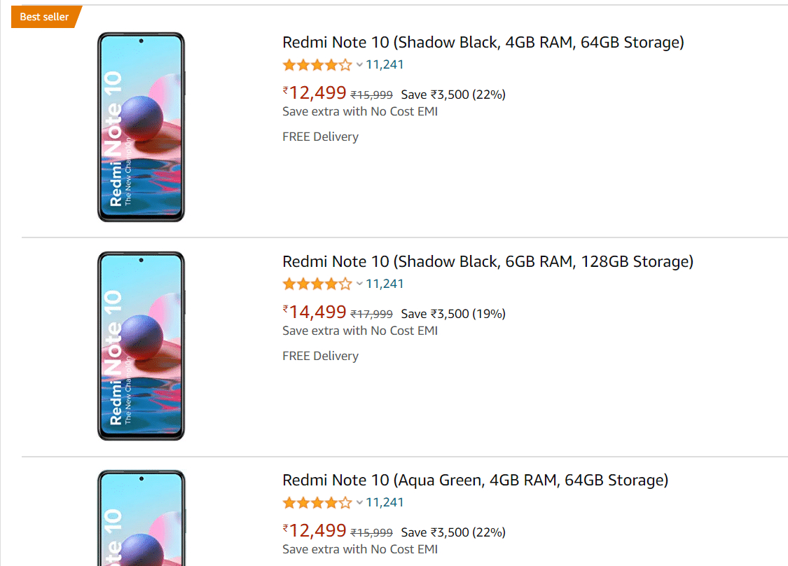 Redmi Note10发布3个月涨价2次，小米在印度把米粉当韭菜割？_百科TA说