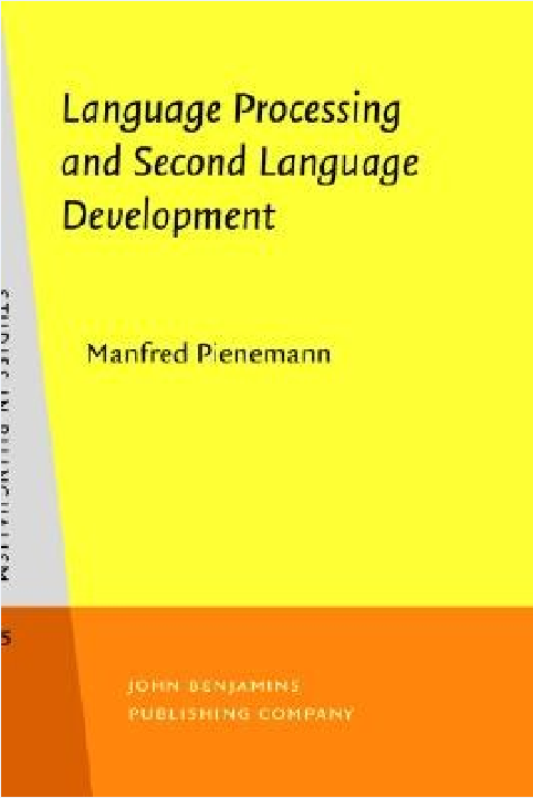 Language Processing and Second Language Development_百度百科