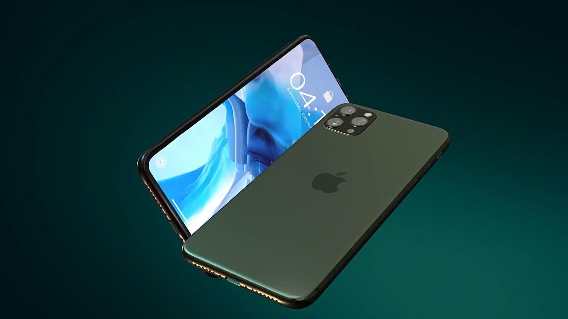 iPhone12概念图：刘海藏得这么深，让iPhone11显得很落后_百科TA说