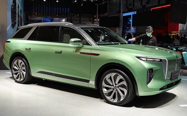 红旗E-HS9预售55万元起 盲订订单已近1500份｜车巡京畿_百科TA说