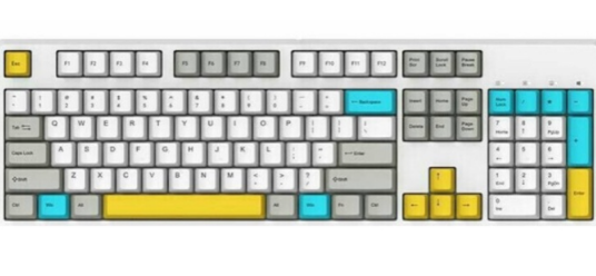 GANSS GS104D PBT热升华键帽靛金石无光版_百度百科