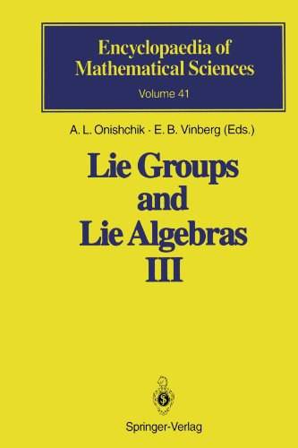 Lie Groups and Lie Algebras III_百度百科