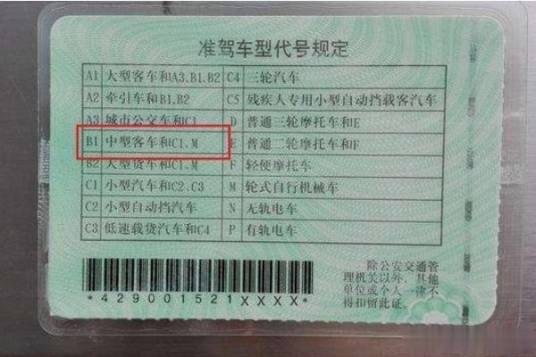 B1驾驶证_百度百科