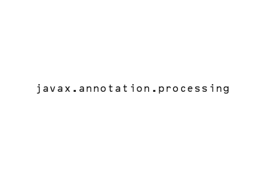 javax.annotation.processing_百度百科