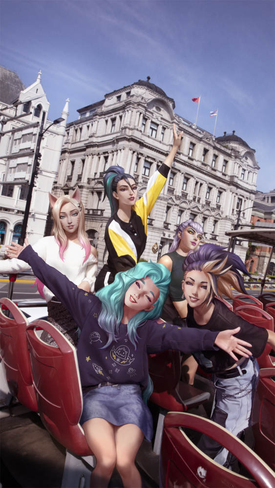 K/DA（《英雄联盟》衍生出的女子音乐组合）_百度百科