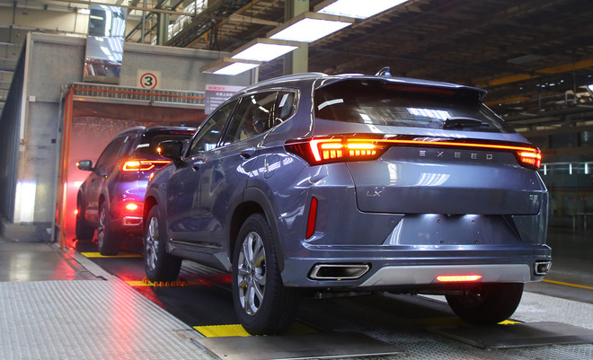 星途LX 1.5T车型下线并开启预售 于7月15日上市_百科TA说