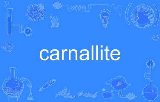 carnallite（英语单词）_百度百科