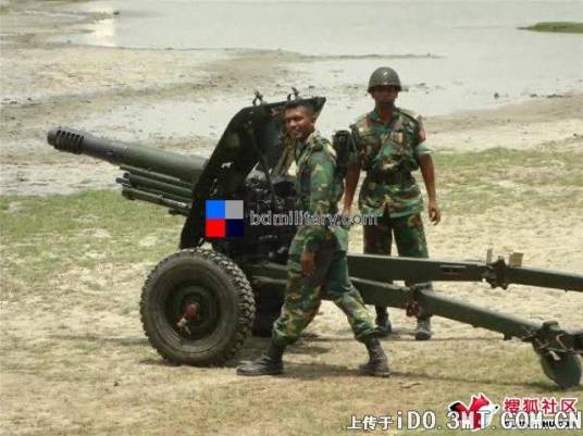 M56式105毫米榴弹炮_百度百科