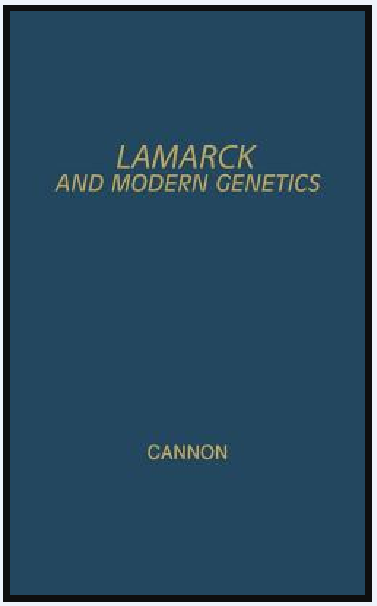 Lamarck and Modern Genetics_百度百科