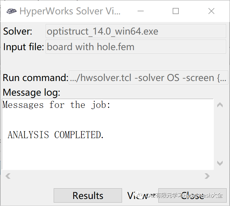 HyperMesh和Optistruct联合仿真，模态分析实例——小孔应力集中仿真_百科TA说