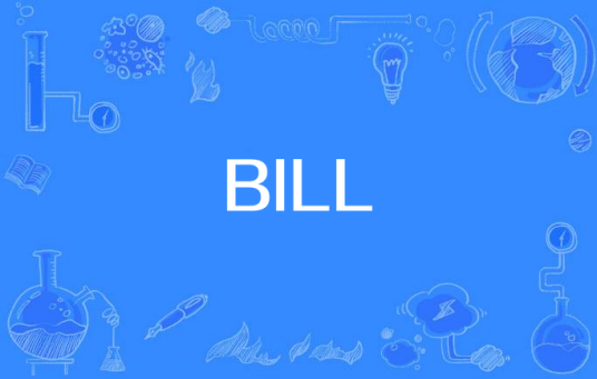 BILL（英语单词）_百度百科