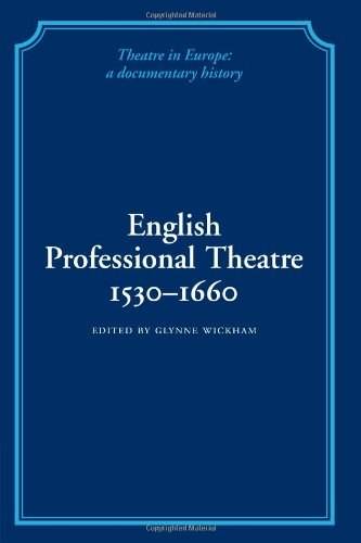 English Professional Theatre, 1530-1660_百度百科