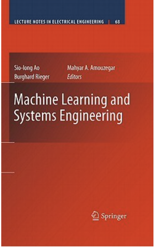 Machine Learning and Systems Engineering_百度百科