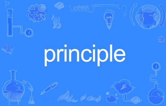 principle（英语单词）_百度百科