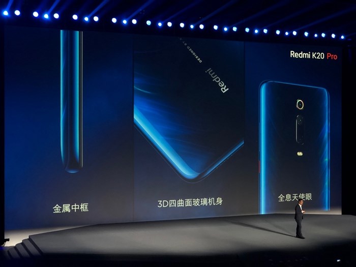 Redmi K20 Pro外观公布：2.1mm上边框+3.8mm下边框_百科TA说