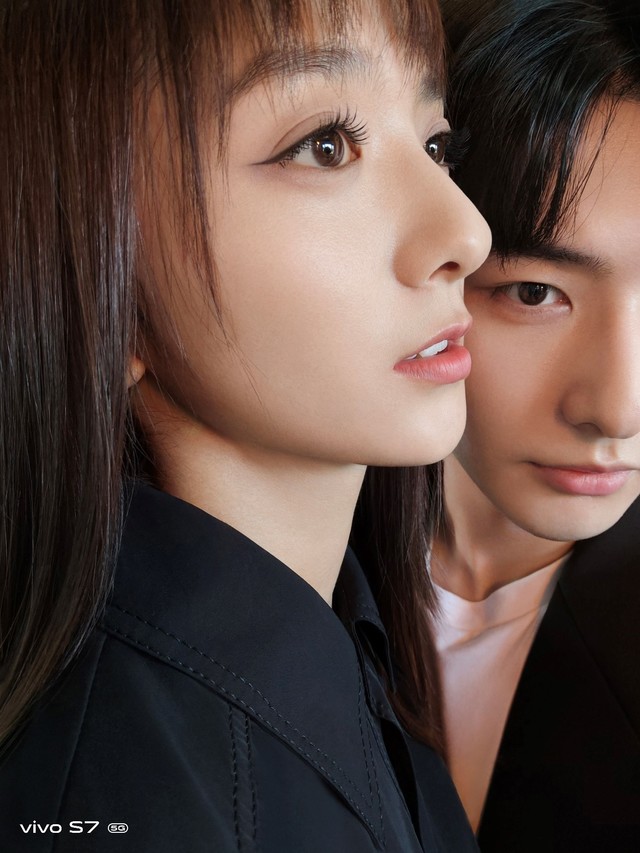 张宥浩配周依然CP感超强 vivo S7拍出七夕大片_百科TA说