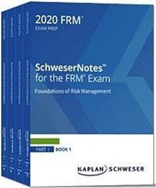 Kaplan SCHWESER 2020 FRM® Notes 备考笔记一级_百度百科