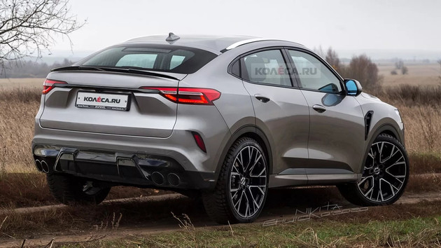 新款哈弗F7x渲染图曝光 外观套件升级/运动感更强_百科TA说