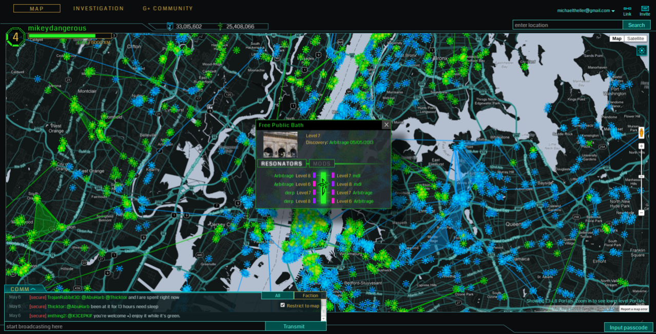 ingress（Niantic Labs出品的手机游戏）_百度百科