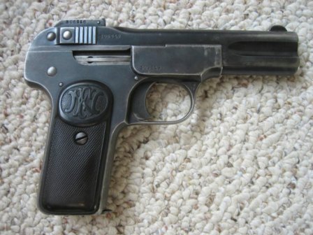 勃朗宁M1900式手枪_百度百科