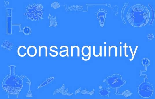 consanguinity（英语单词，指血缘或血亲关系）_百度百科