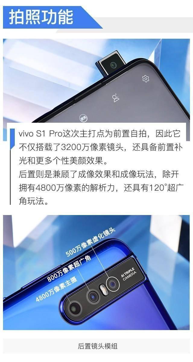 3200万升降式前置摄像头，vivo S1 Pro为你带来美的享受_百科TA说