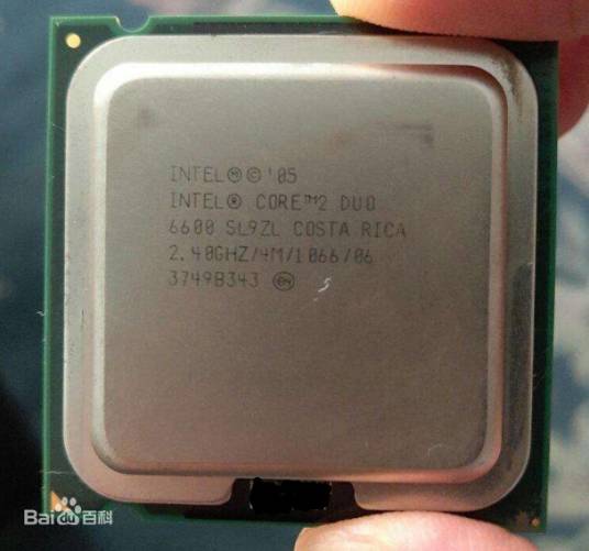 Intel Core 2 Duo E6600_百度百科