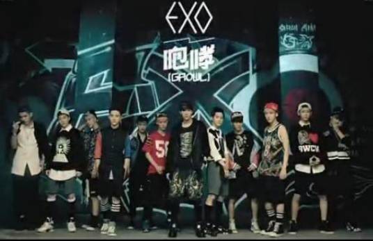 咆哮（韩国2013年男子组合EXO演唱的歌曲）_百度百科