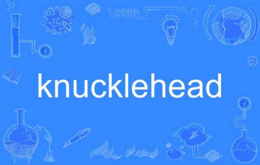 knucklehead（英语单词）_百度百科