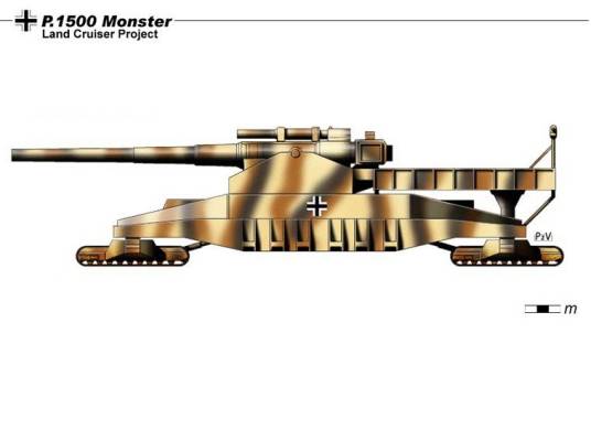 P-1500 怪物坦克_百度百科