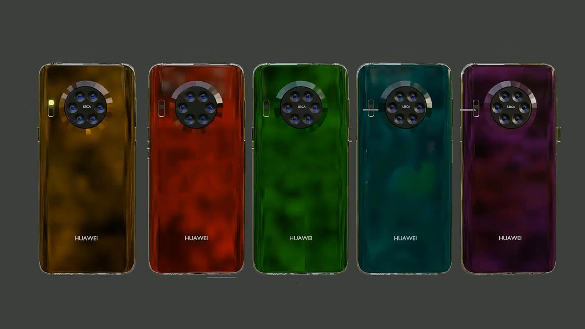 华为Mate40Pro概念图：如果真配6颗镜头 那iPhone11迟早要凉_百科TA说