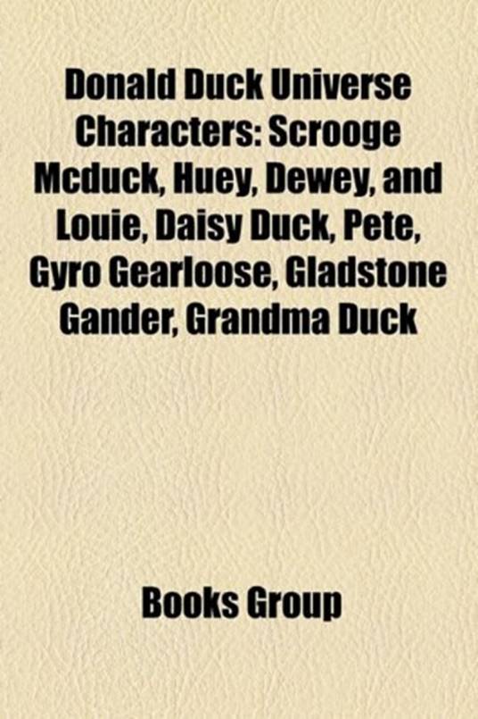 Donald Duck Universe Characters_百度百科