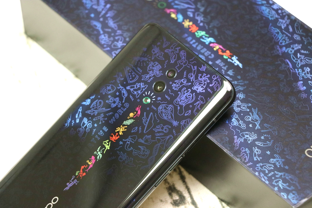 OPPO发限量版：Reno灵感版图赏，浮光秘境设计_百科TA说