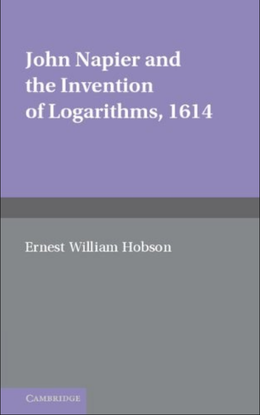 John Napier and the Invention of Logarithms, 1614_百度百科