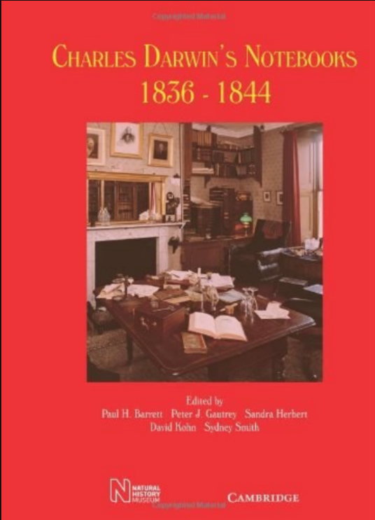 Charles Darwin's Notebooks, 1836-1844_百度百科